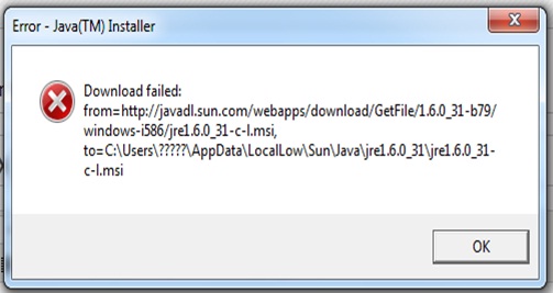 Unable To Get Java Installed On My Laptop